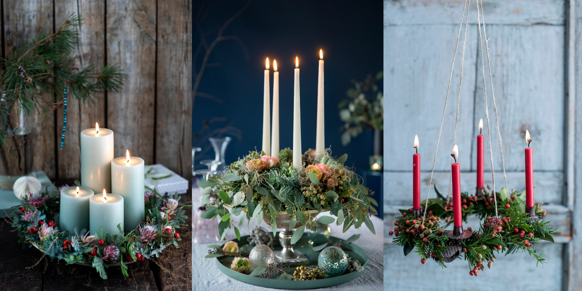 Hygge til advent: Trin-for-trin-guides til smukke adventskranse | Ude ...