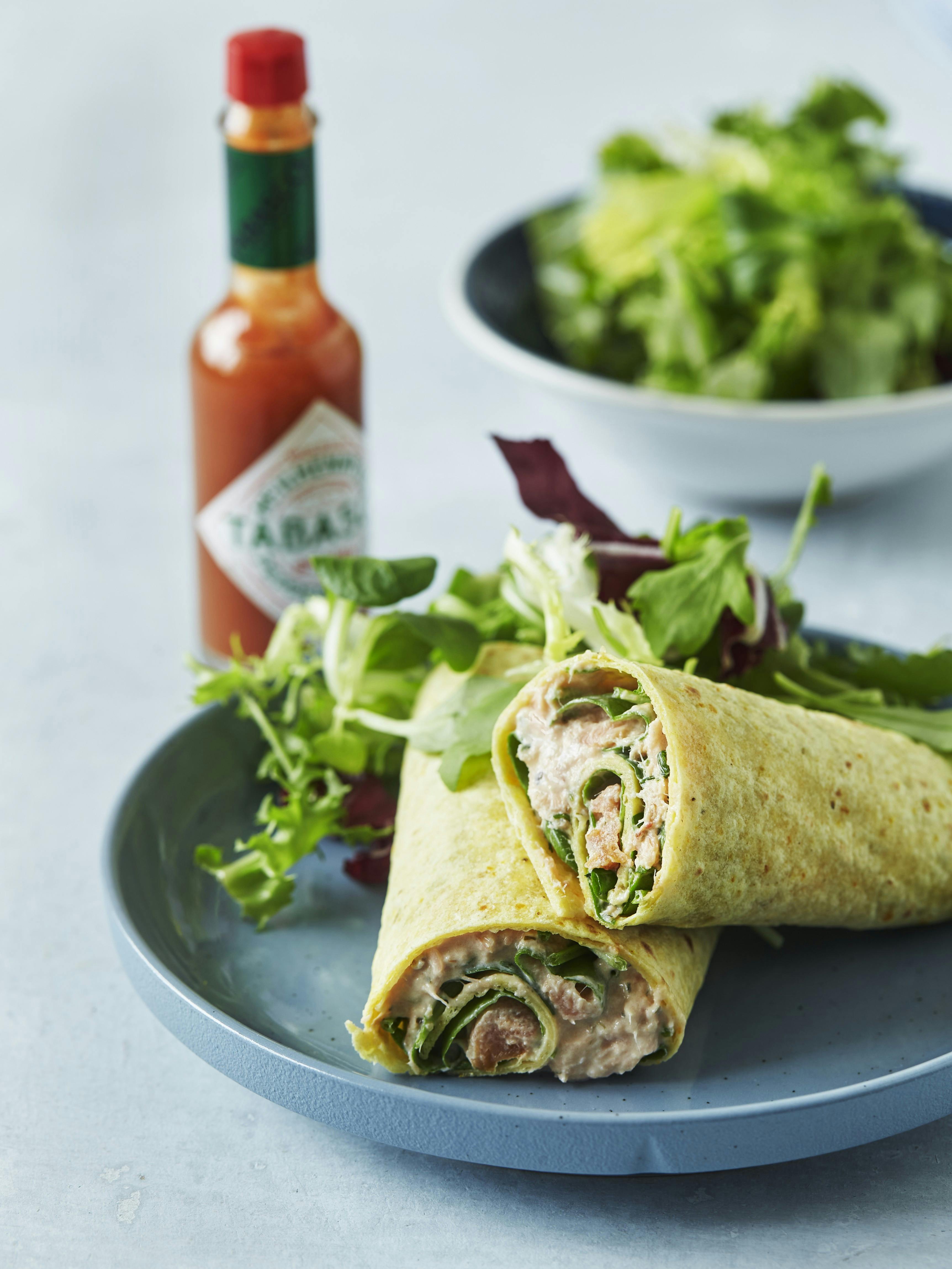 Wraps med laks | Ude og Hjemme